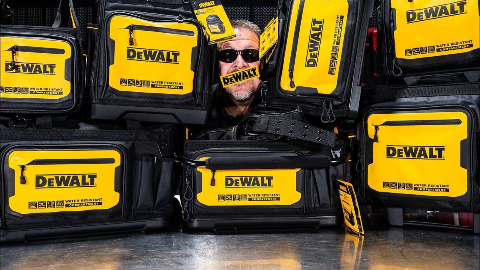 NEW DeWalt Soft Storage Backpacks, Totes, and Tool Bags. [1680 Denier ...