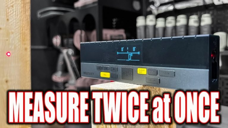 MEASURE TWICE - AT ONCE! Mileseey DP20 Bilateral Laser Measure Review ...