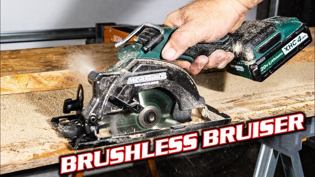 Short, Stout, and Powerful! Masterforce 20V Brushless 4-1/2-inch Ultra ...