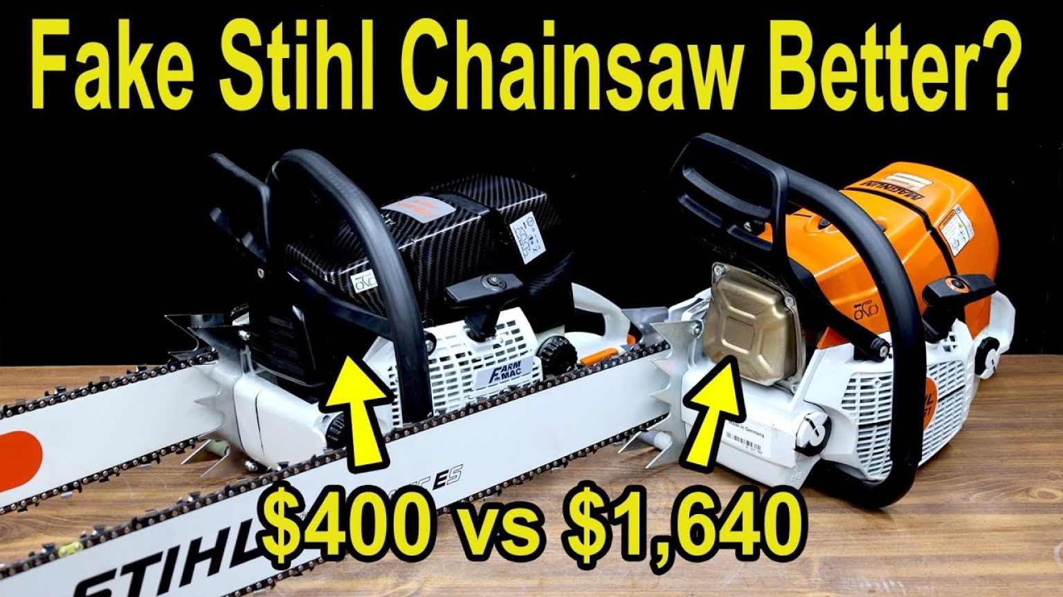 Fake Stihl Chainsaw Better? Let’s Settle This! - ToolTips HQ | Your ...