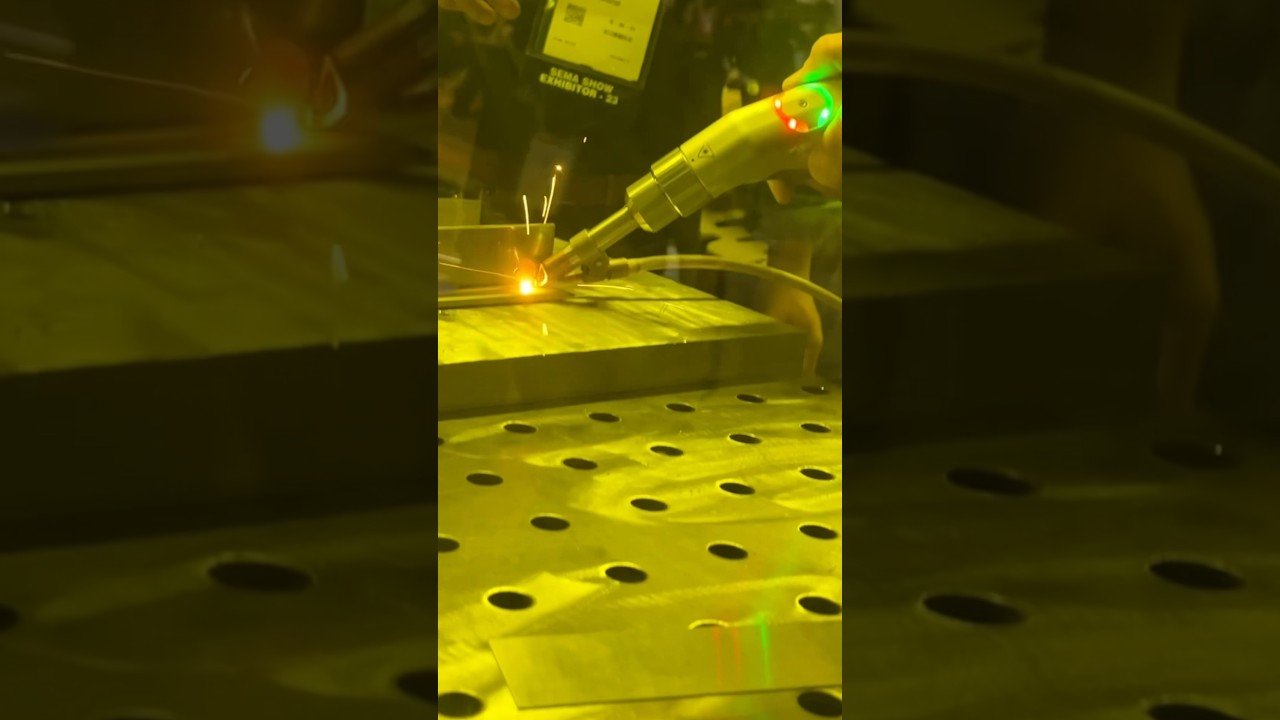 Welding with LASER BEAMS! Light Weld @800W - Perfect Bead Every Time # ...