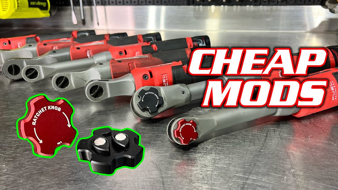 Made in the USA?! Ratchet Knob Mods for your Milwaukee M12 FUEL ...