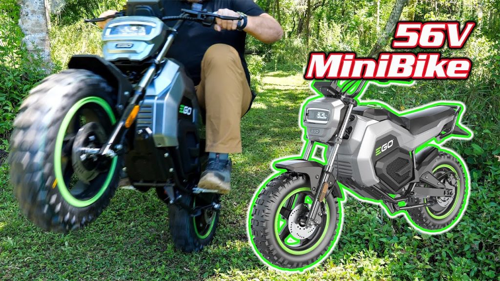 The QUIET RIPPER! EGO 56V Mini Bike [MB1000] - ToolTips HQ | Your ...